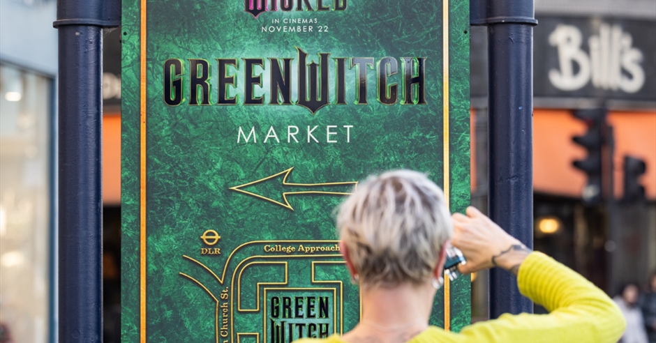 Greenwich transforms into ‘GREENWITCH’ to celebrate Wicked movie ...