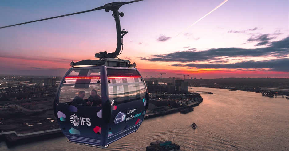 IFS Cloud Cable Car and London Cable Car Experience - Visit Greenwich