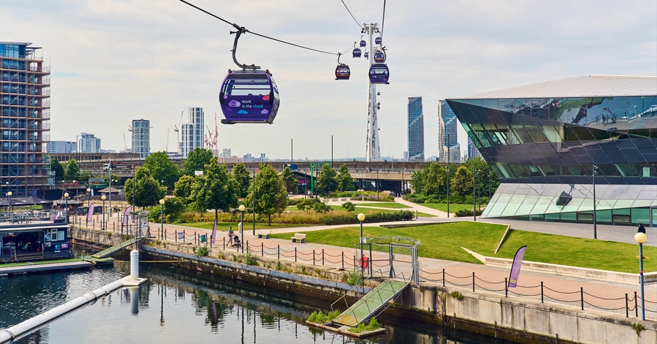 IFS Cloud Cable Car - Cable Car in Greenwich Peninsula, Greenwich ...