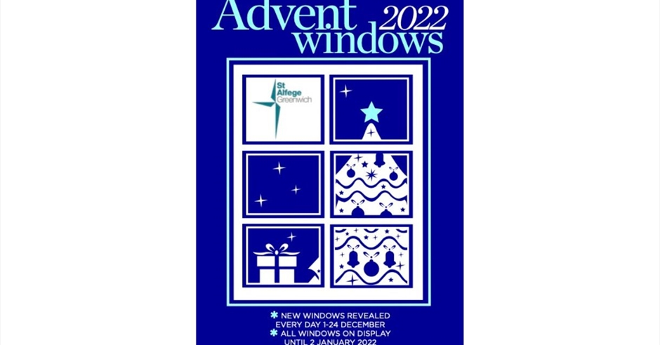 Advent Windows 2022 - Christmas - Family in Greenwich, Greenwich ...