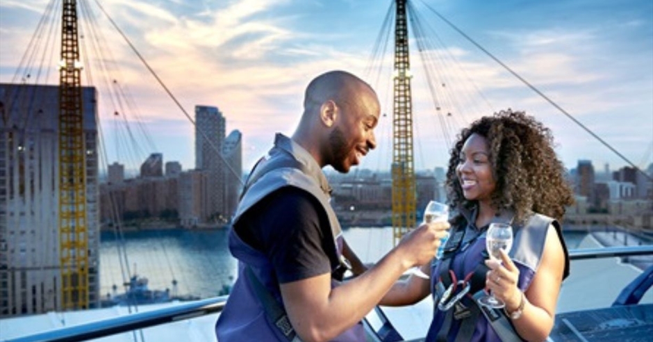 Up at The O2: Celebration Climb - Experience in Greenwich Peninsula ...