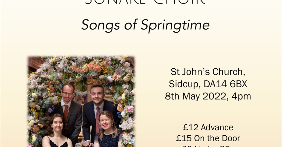 Songs of Springtime - Music - Choir Concert in Sidcup, Greenwich ...