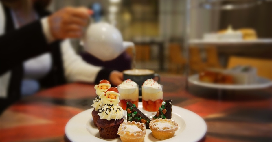 Festive Afternoon Tea at Old Royal Naval College - Afternoon / Cream ...