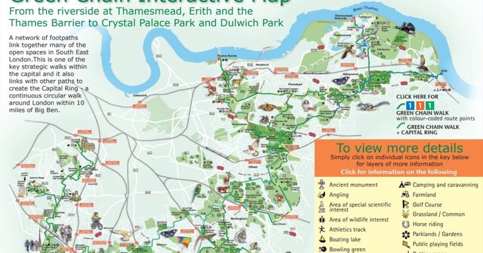 The Green Chain Walk - Walking Route in Greenwich - Visit Greenwich