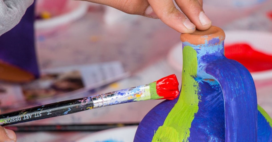 Kids Pottery Painting with The Find Store - Children's Activity Event ...