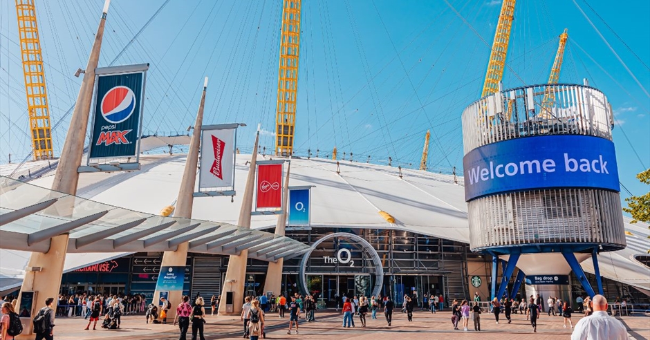 The O2 - Music Venue in Greenwich Peninsula, Greenwich - Visit Greenwich