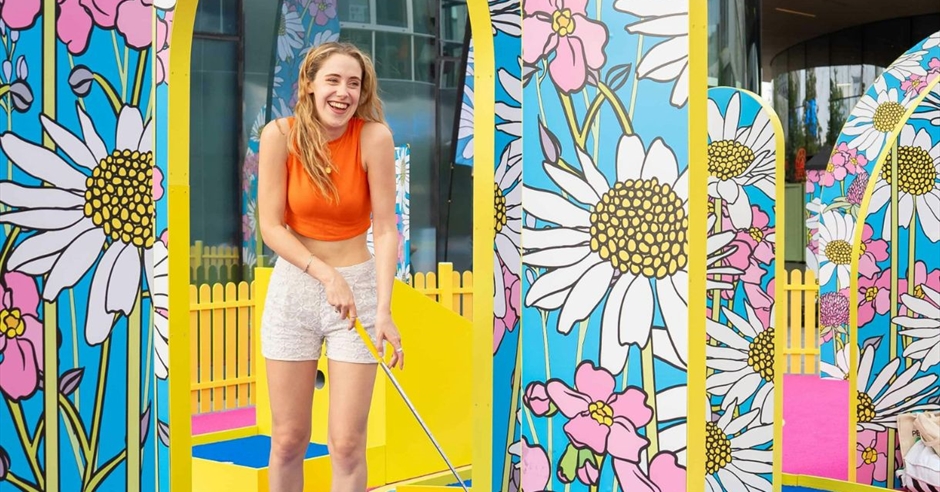 Wild Swing Mini Golf - Summer highlights in Greenwich Peninsula ...