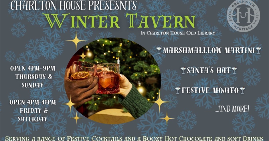 Winter Tavern in the Old Library at Charlton House - Christmas Event in ...