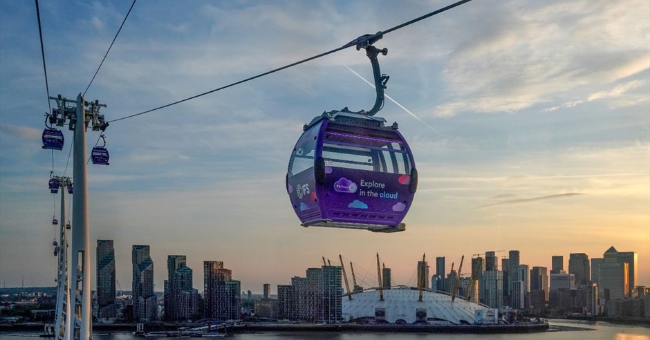 Purple Week at IFS Cloud Cable Car - Wellbeing in Greenwich Peninsula ...